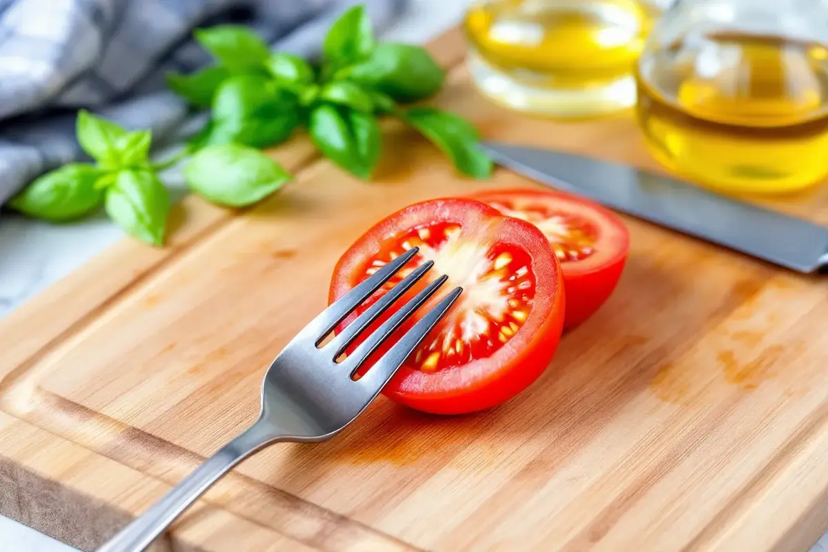 « 32 ans pour découvrir ça » : l’astuce géniale pour couper des tomates ...